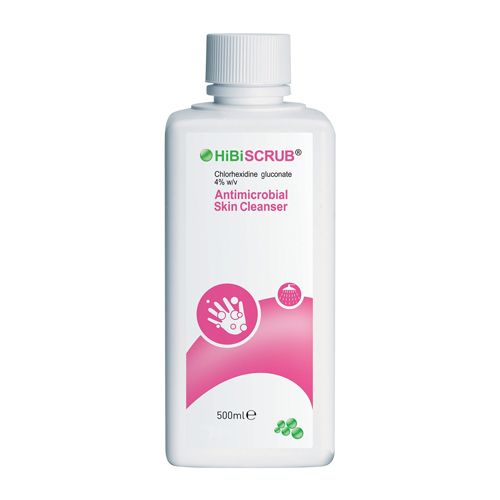 HiBiScrub Antibacterial Skin Cleanser - 500ml | MidMeds Limited